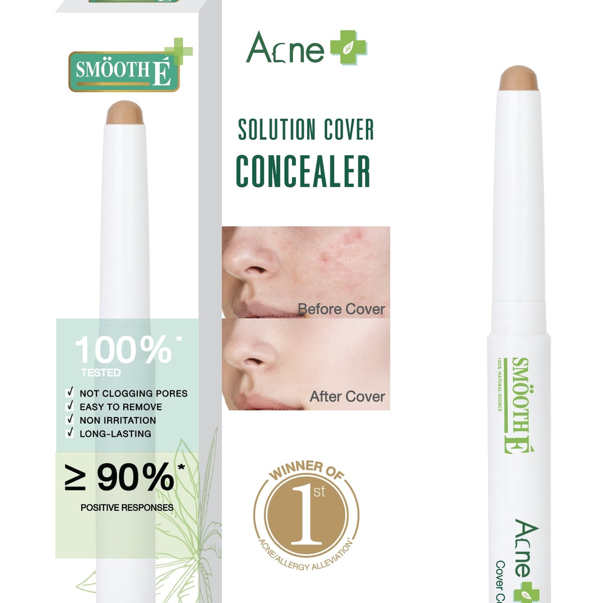 Smooth E Acne Solution Cover Concealer | Smooth Life